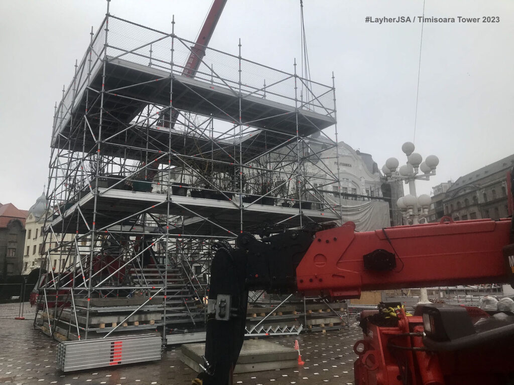 СМОТРОВАЯ БАШНЯ ИЗ КОНСТРУКЦИИ LAYHER В КУЛЬТУРНОЙ СТОЛИЦЕ ЕВРОПЫ 2023 ...