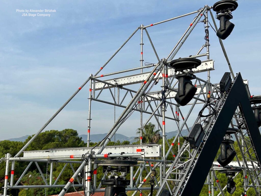 СИЛЬНЫЕ LAYHER TWIXBEAM НА ПЛЯЖЕ СРЕДИЗЕМНОГО МОРЯ В ТУРЦИИ — СЦЕНИЧЕСКАЯ КОМПАНИЯ JSA